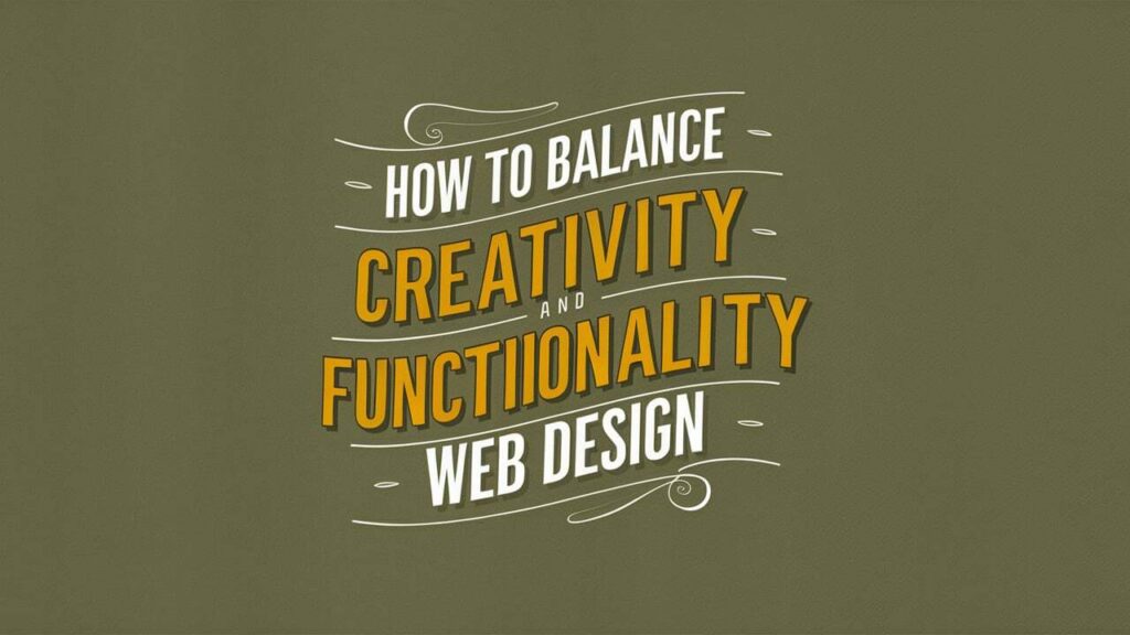 How to Balance Creativity and Functionality in Web Design 2026 - Dev Mizan